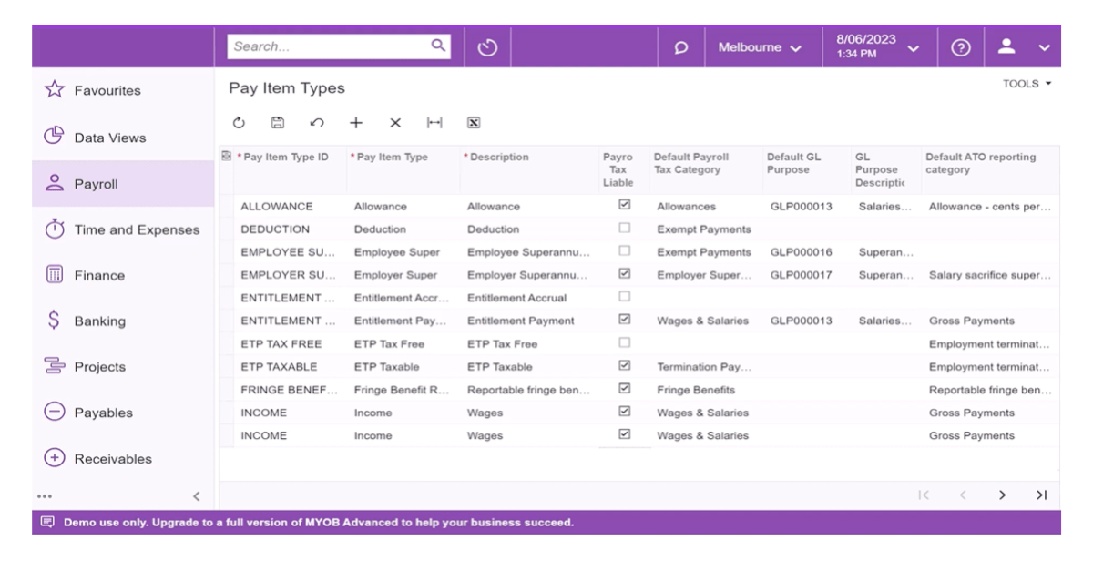 EOFY Payroll Obligations with MYOB Advanced Payroll