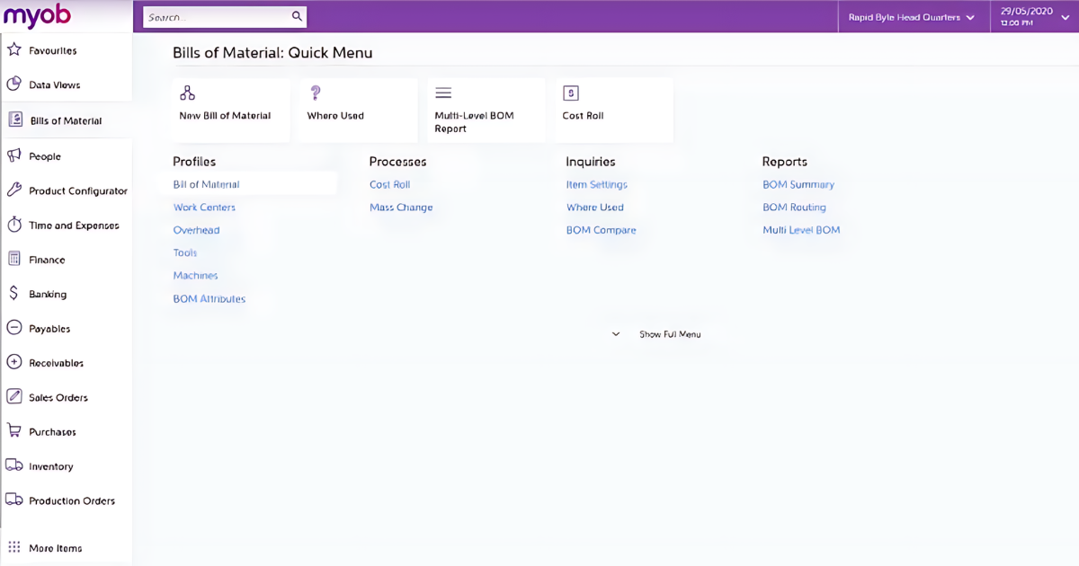 Tech Transformation for Manufacturers with MYOB Acumatica