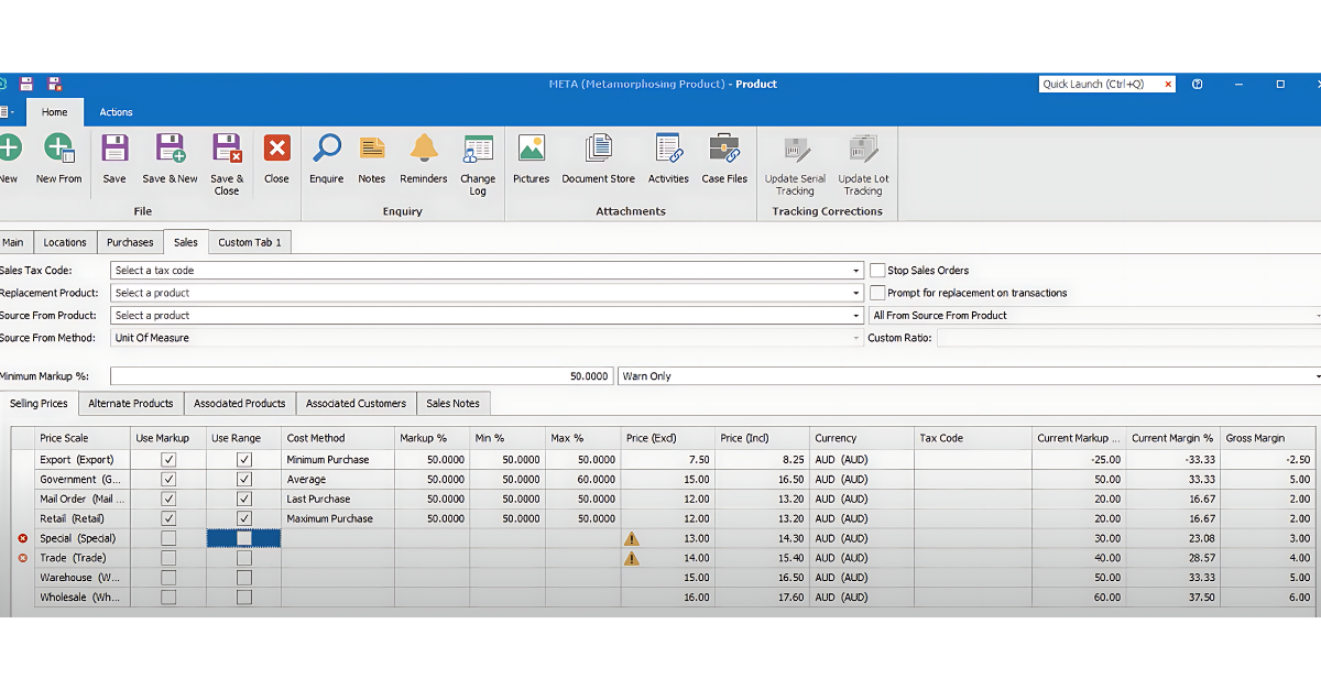 Mastering Pricing and Costing in Sybiz Vision: Essential Guide